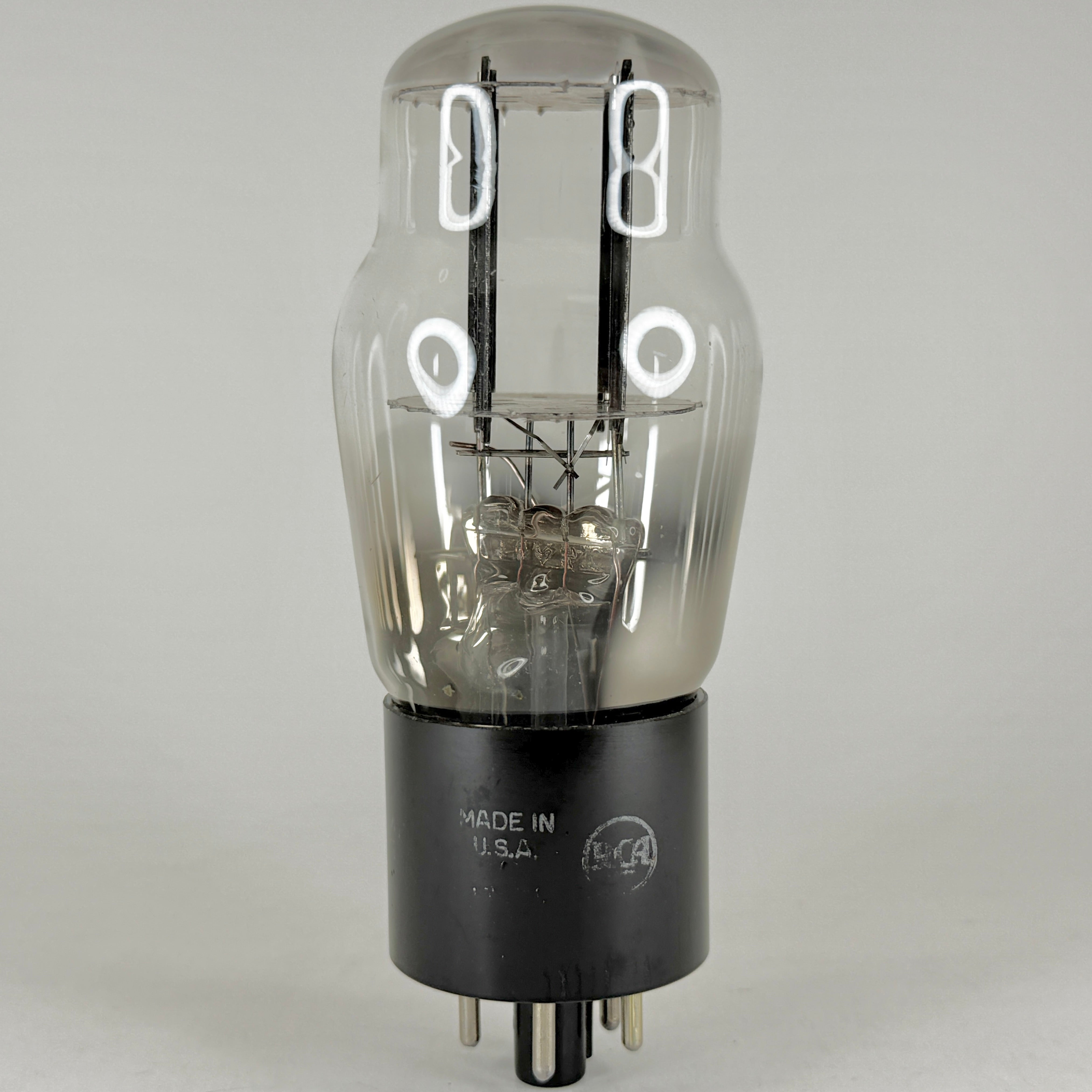 (1) Tested Strong RCA 5V4G Tube Black Plates Full Wave Rectifier RCA 5 ...