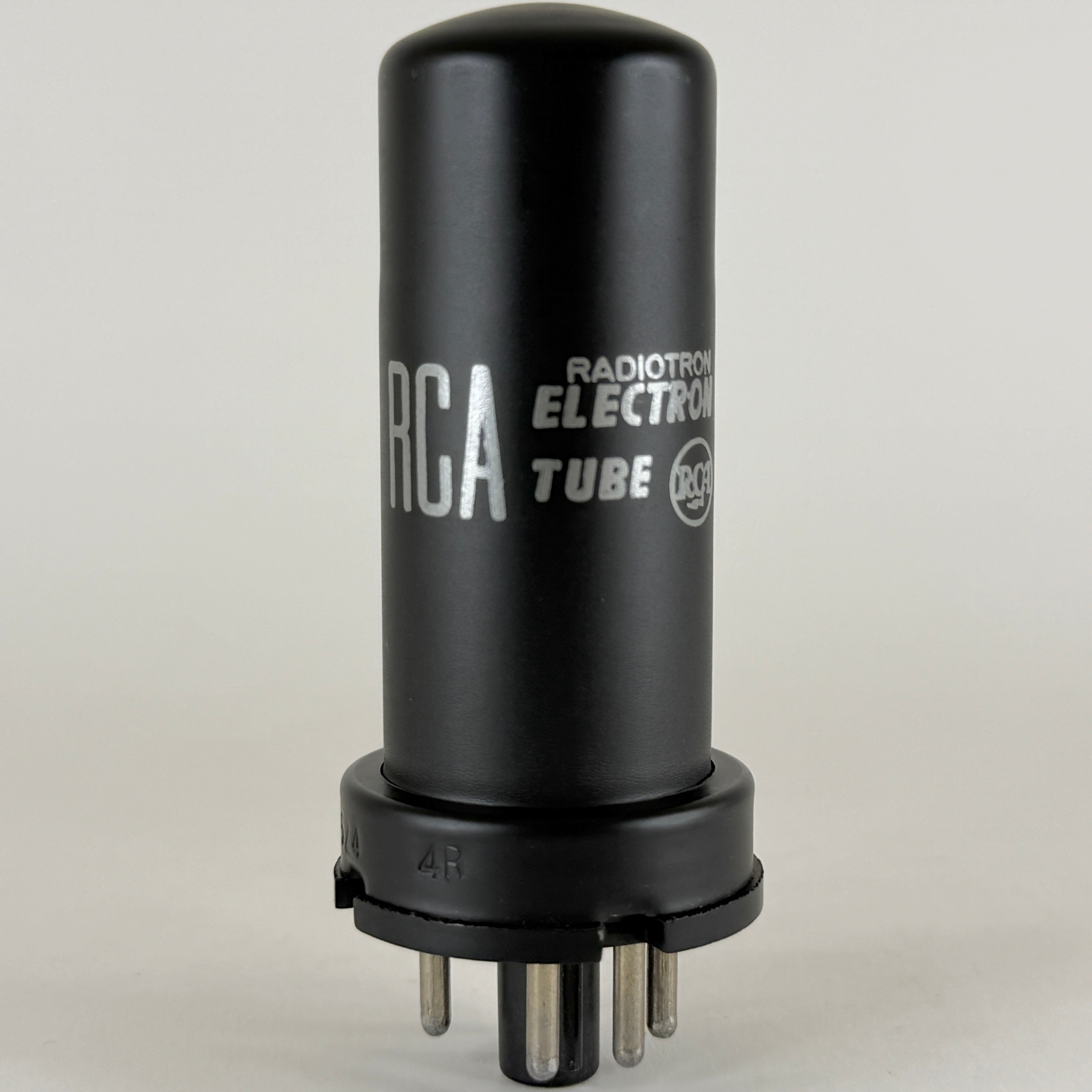 (1) Tested Balanced RCA 5Z4 Tube Code 6-13 Black Metal Full Wave Recti ...