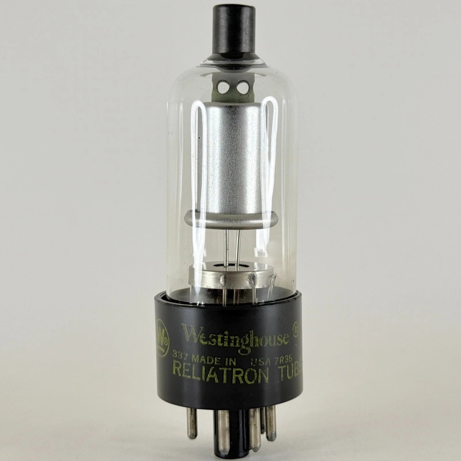 (1) Tested Westinghouse 1B3GT Tube Date Code 7R35 1B3 GT Half Wave Rec ...